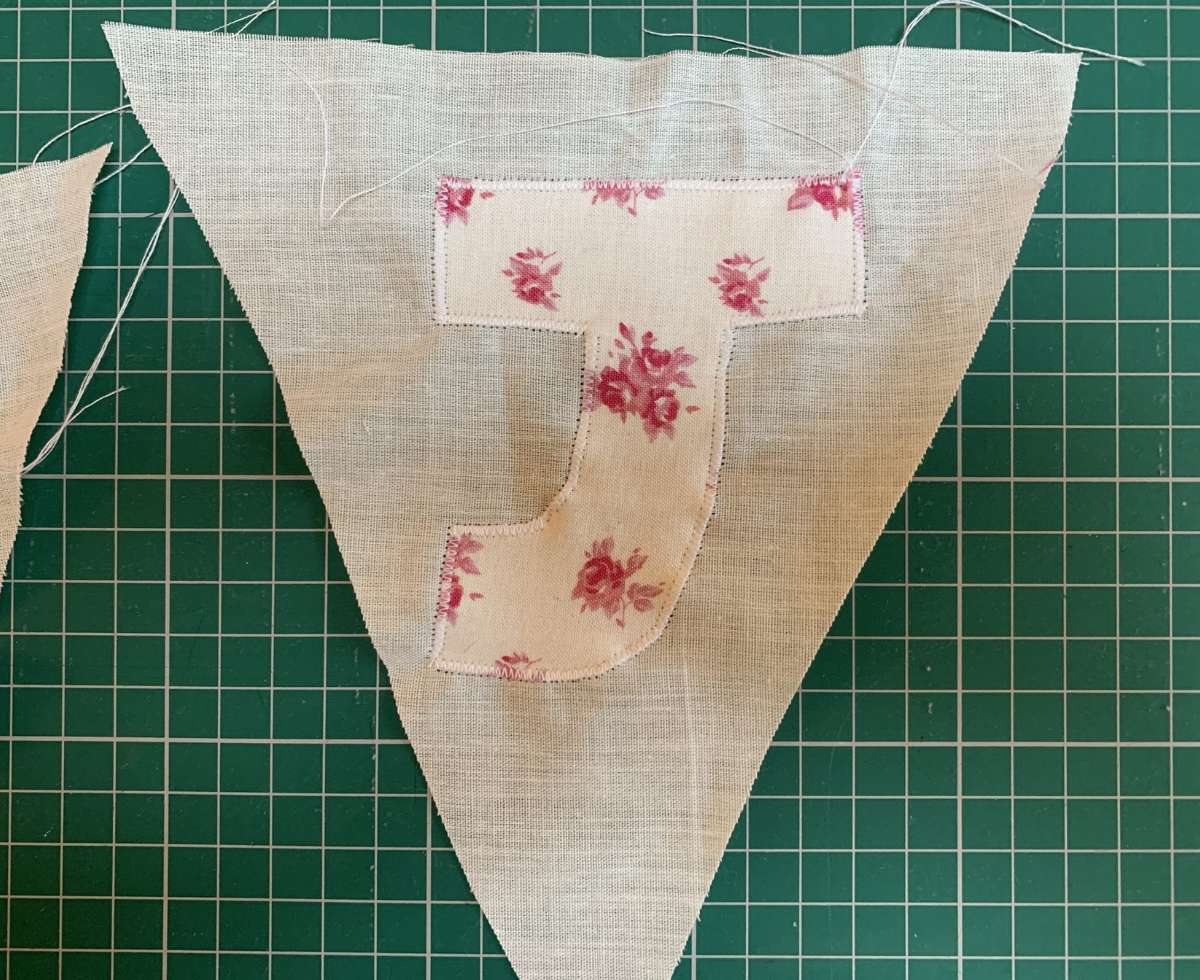 How To Make Fabric Letters For Bunting